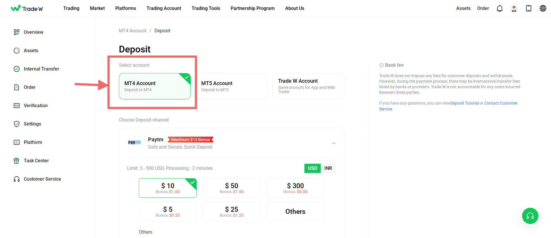 Guidelines on MT4 Account Registration – Help center