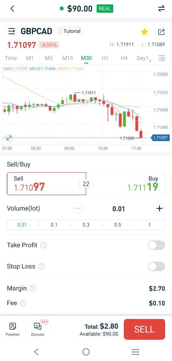 GBPCAD is now available on TradeW! – Help center